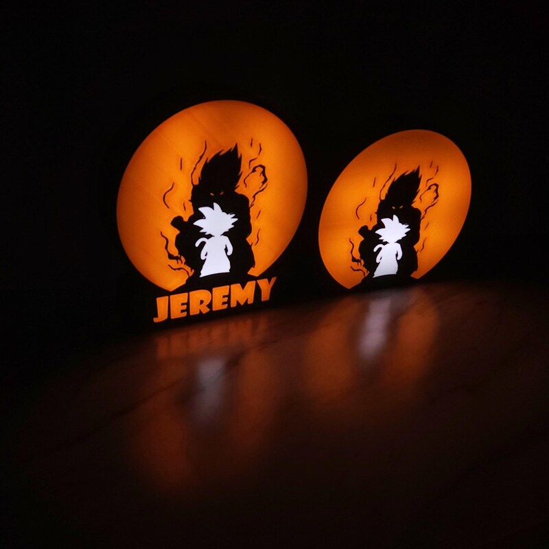Dragon Ball Z Night Light - Etsy