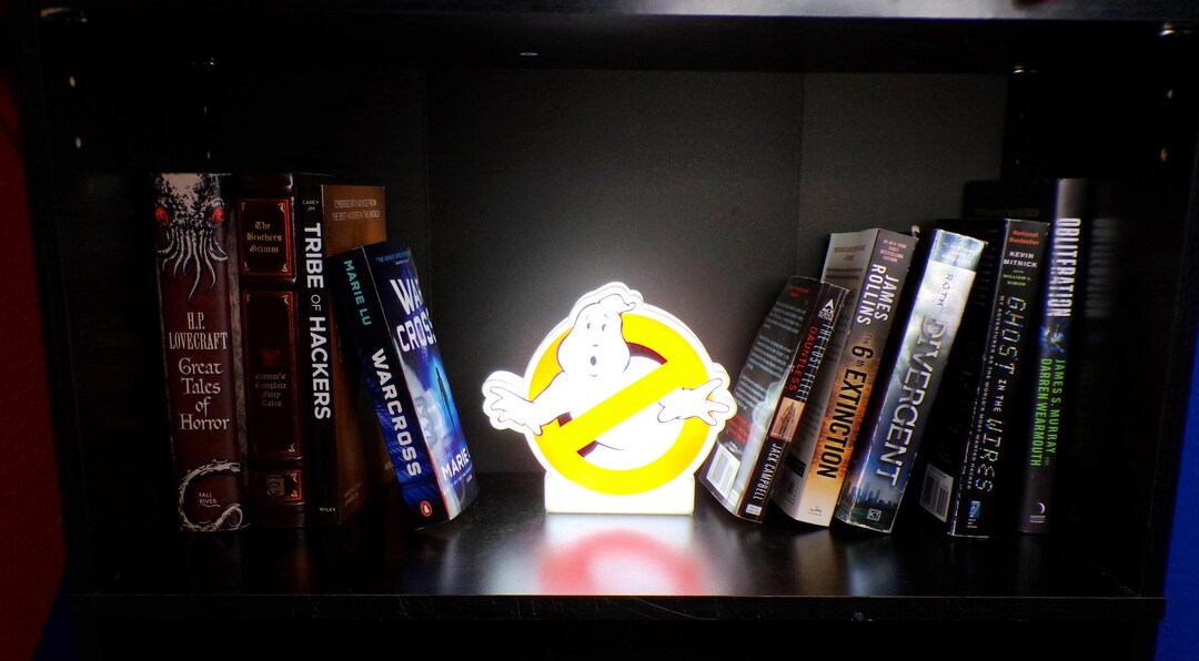 Ghostbusters Lightbox Iconic Movie Decor Night Light - Etsy