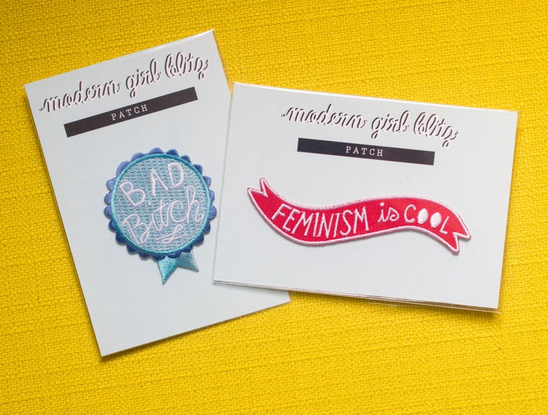 Devil Grrrl Iron-on Embroidered Patch / Goth Occult Patch | Etsy