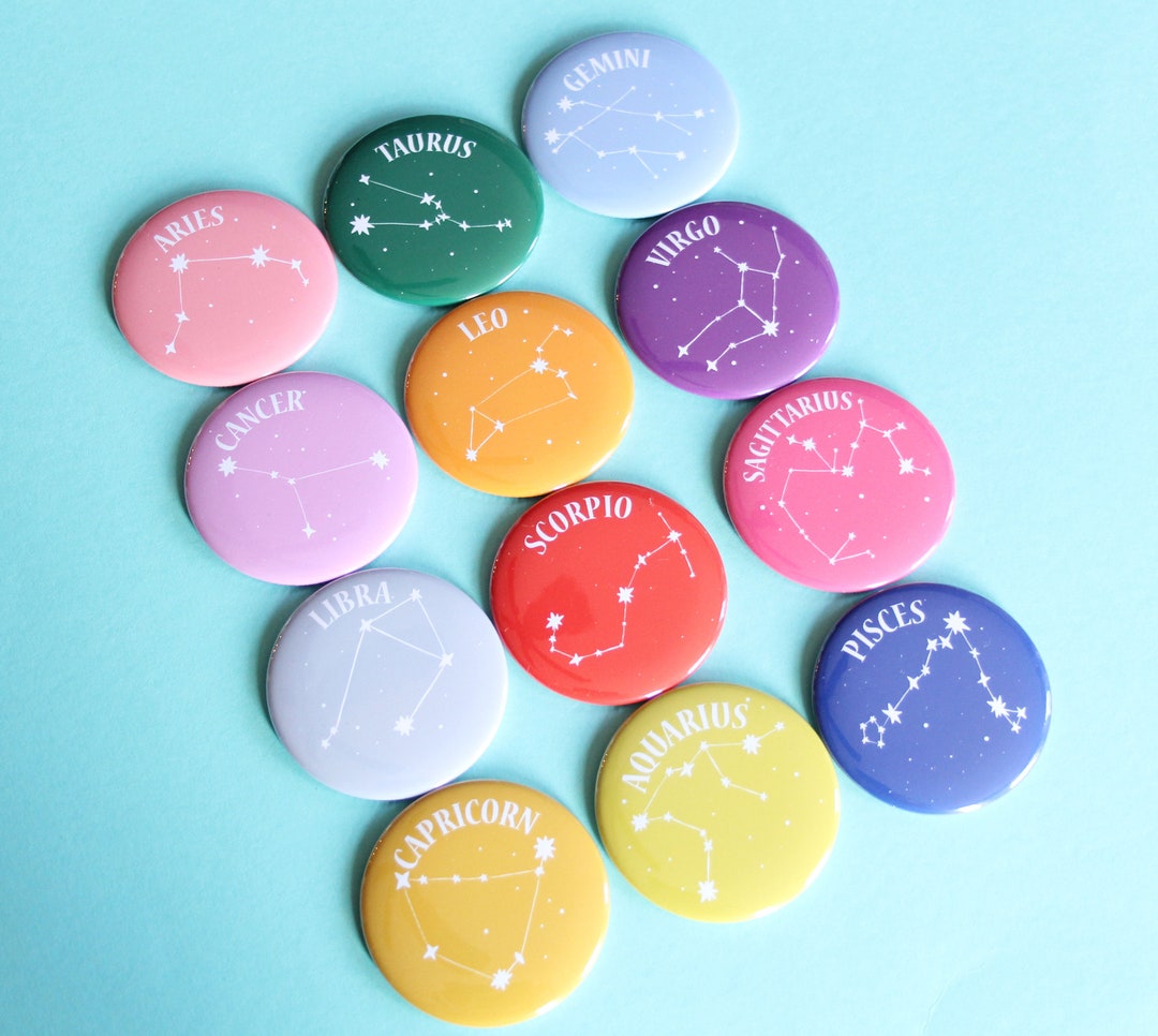 Zodiac Magnet Pick Your Sign - Etsy
