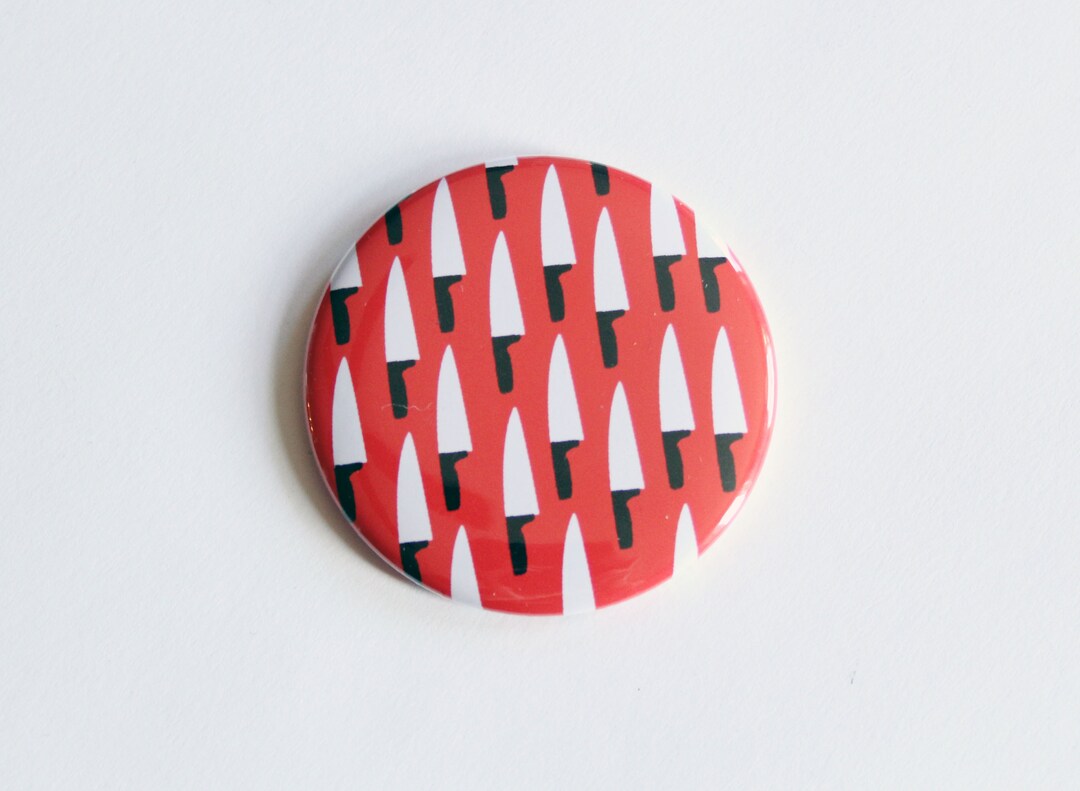 Knife Pattern Pocket Mirror - Etsy