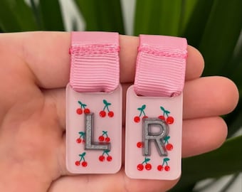 Pink Cherry Themed X-ray Anatomical Side Markers With Pink Background ...