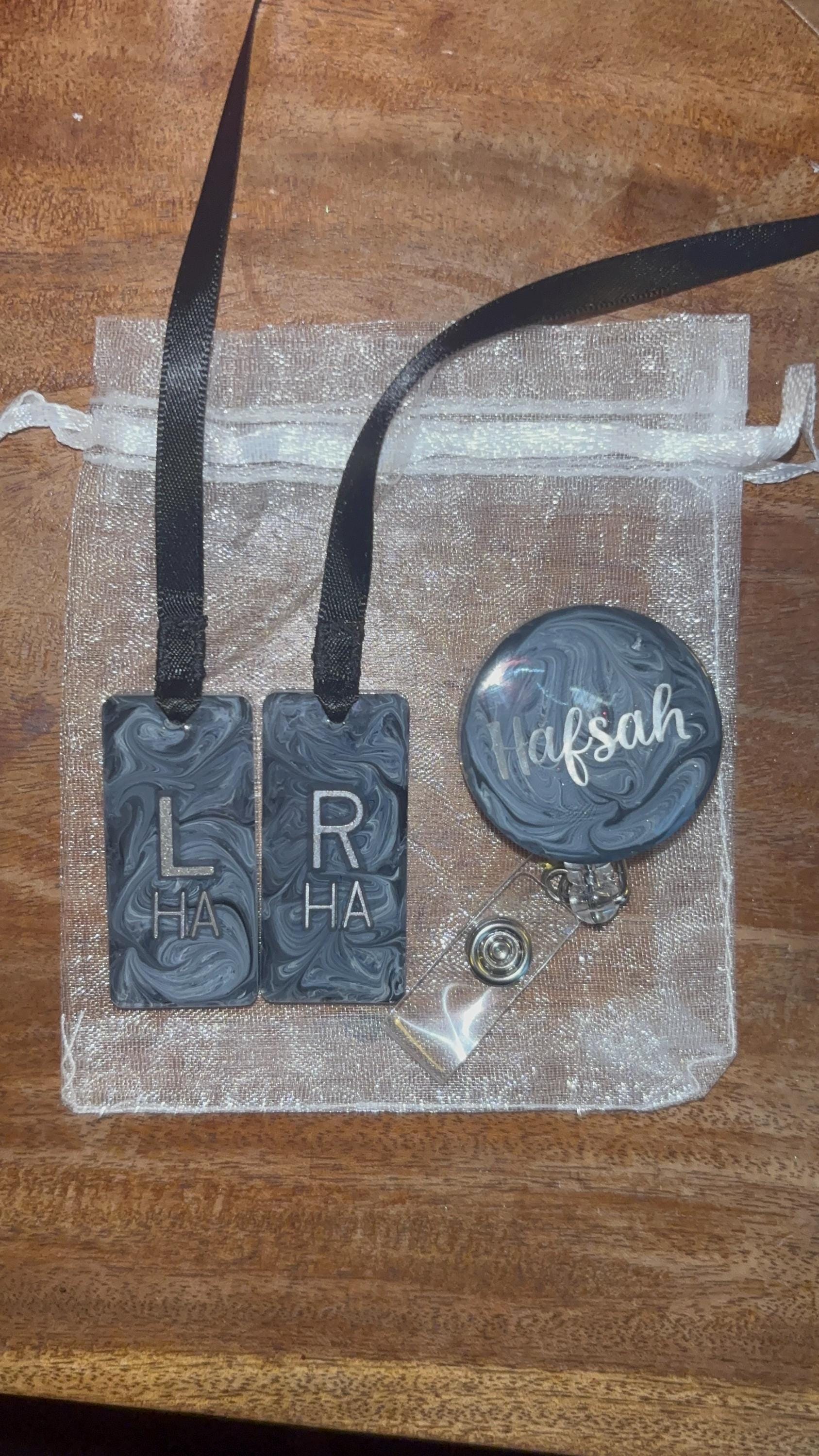 Matching Black Marble X-ray Anatomical Markers AND Badge Reel. BOTH Can ...
