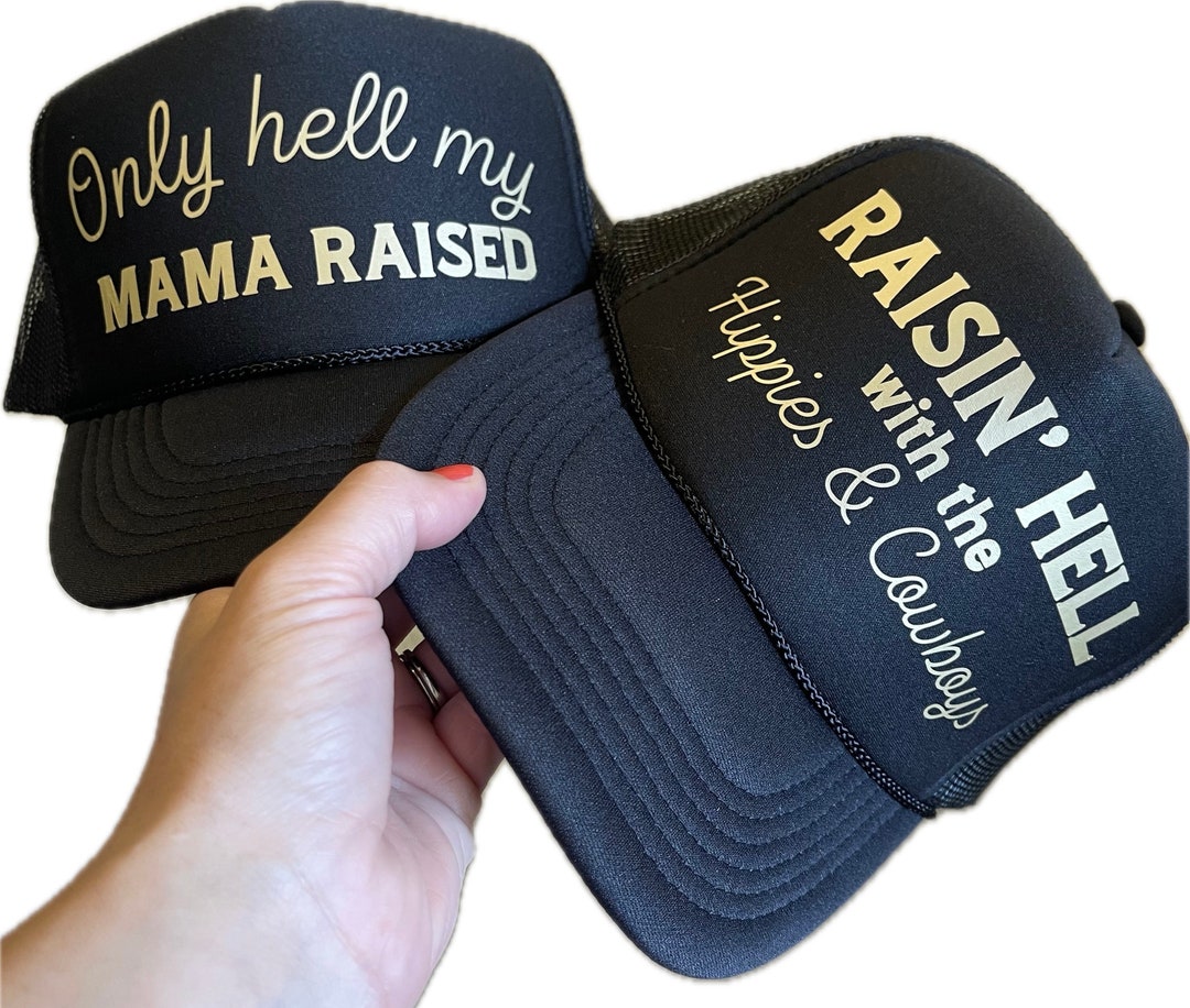 Raisin Hell Trucker Hats Womens Trucker Hats Raisin Hell With the ...