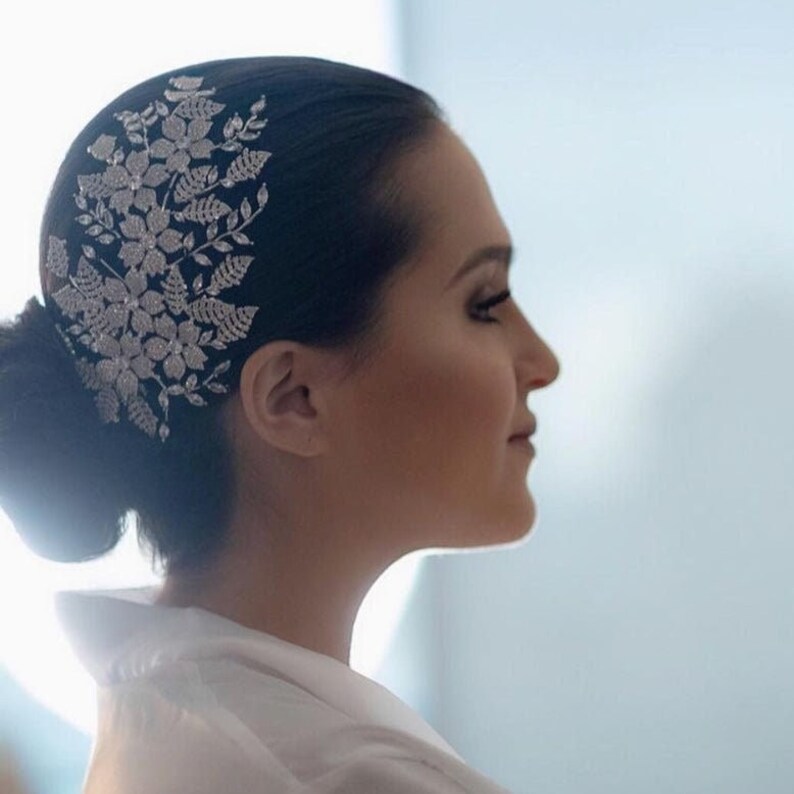 ARIANA - Simulated Diamonds Headpiece - Etsy