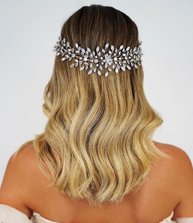 ESME - Simulated Diamonds Multi-use Headpiece -RTS - Etsy