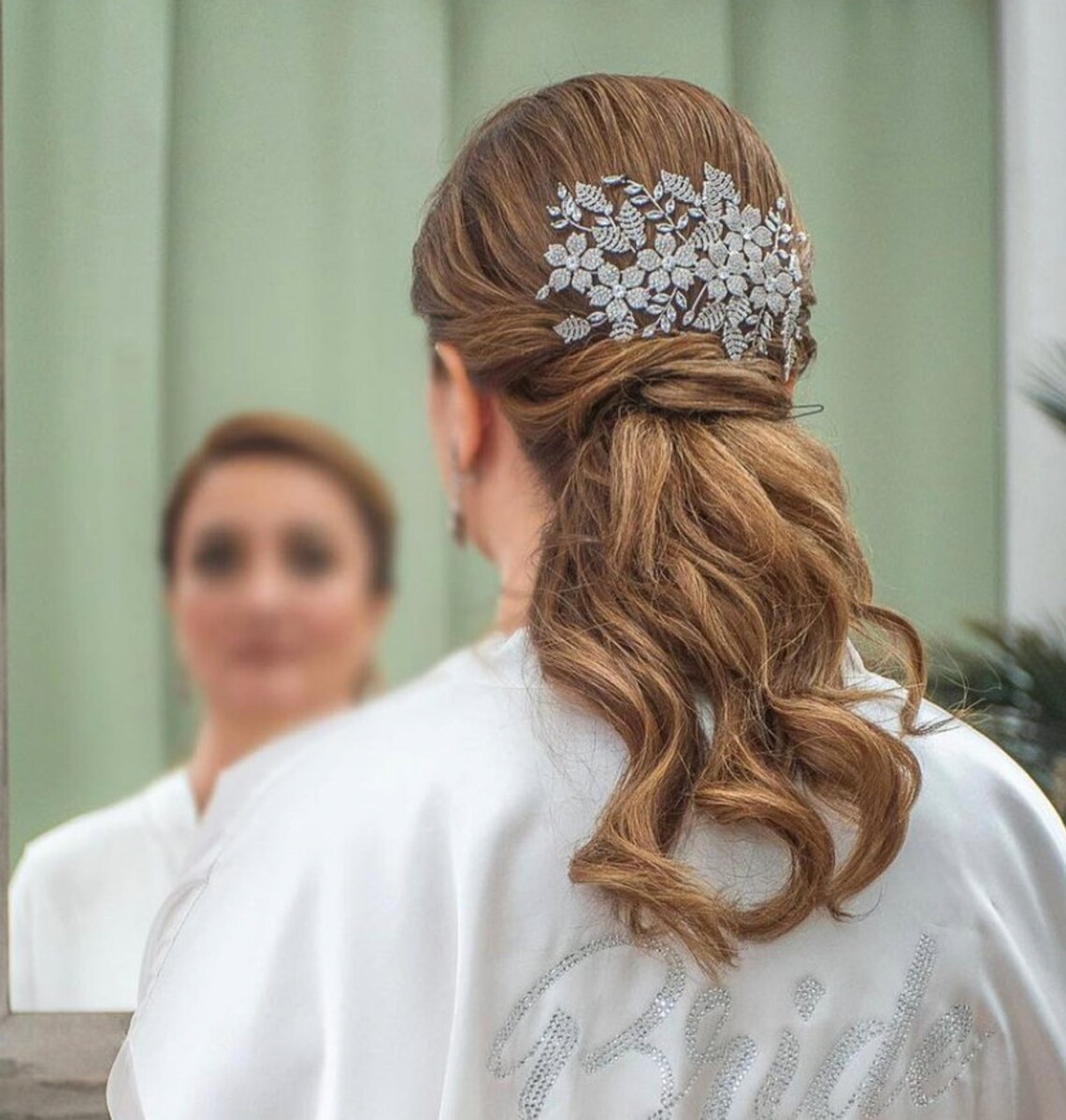 ARIANA - Simulated Diamonds Headpiece - Etsy