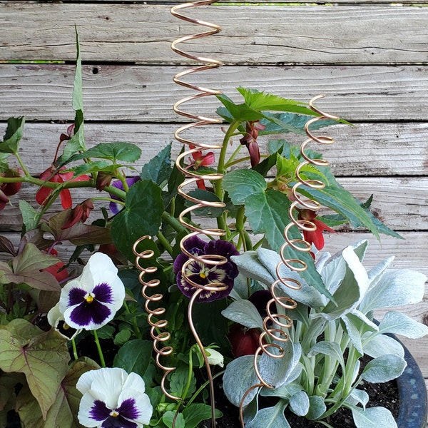 Electroculture Rods Copper Garden Coil - Etsy