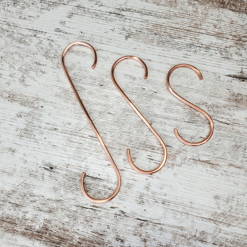 Plant Support Copper Hook, Stem Holder for Leaning Plants, Indoor ...