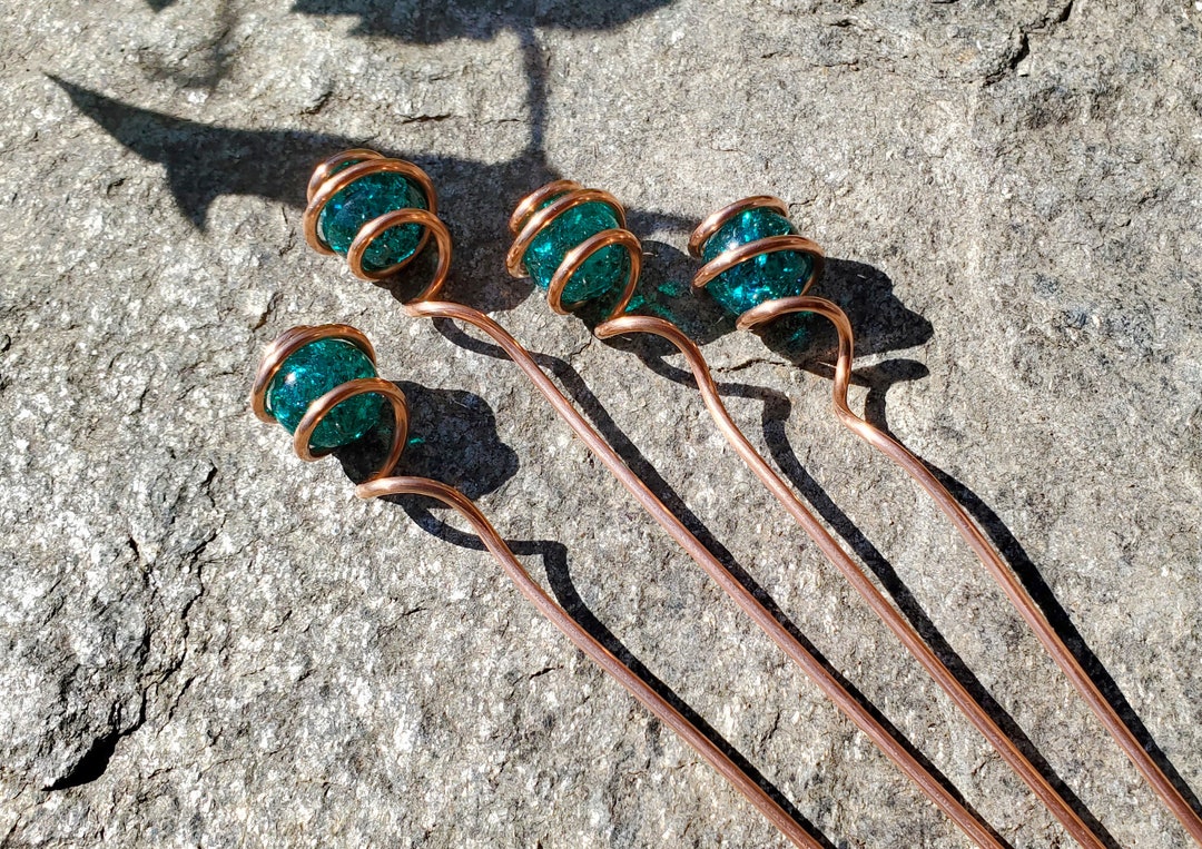 Copper Plant Stake Copper Garden Marker Indoor Planter Art - Etsy