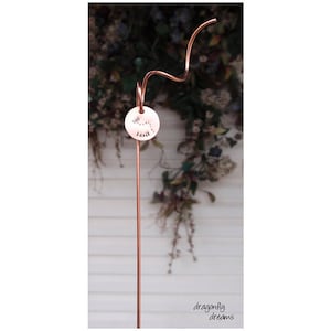 Copper Plant and Garden Markers, Custom Plant Identification Stakes ...