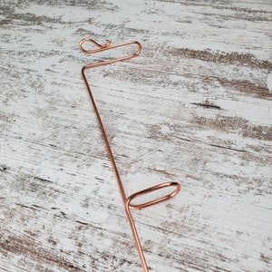 Copper Plant Stakes, Long Support Houseplant Stick, Metal Stem Holder ...