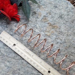 Electro Culture Rods for Plants, Copper Electroculture Garden Stake ...