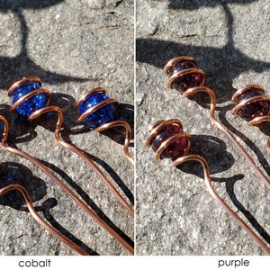 Copper Plant Stake Copper Garden Marker Indoor Planter Art - Etsy