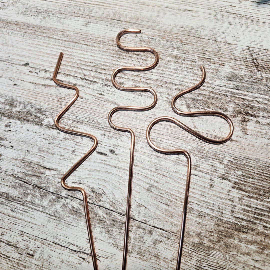 Mini Plant Trellis Set, Copper Houseplant Stakes, Plant Parent Gifts - Etsy