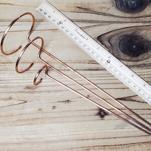 Plant Support Stake Copper Plant Stakes Indoor Plant - Etsy