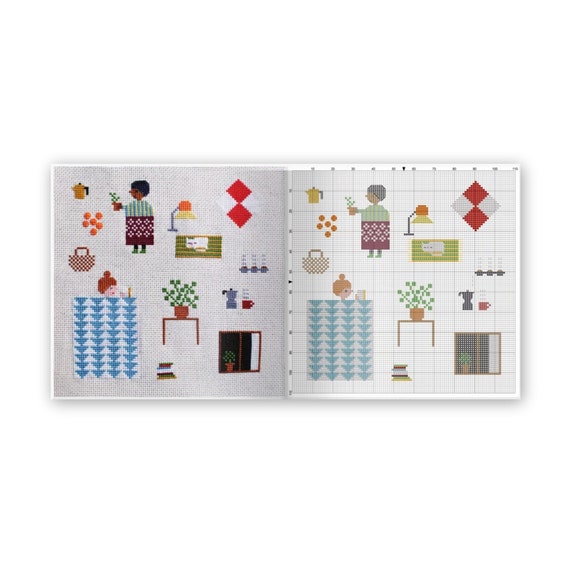 cross stitch pattern PDF Book of Patterns no.2 Kits & How To Sewing ...