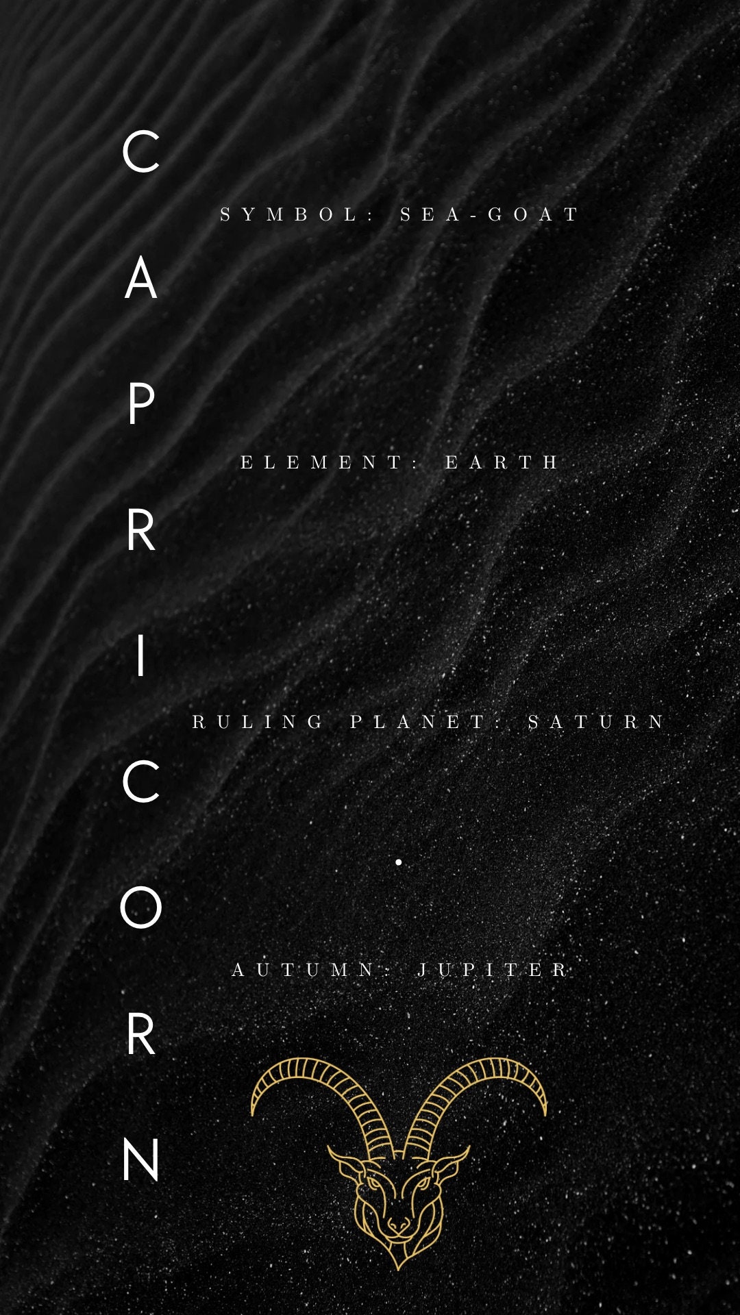 Zodiac Capricorn - January / Zodiac Capricorn - January - Etsy