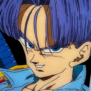 DBZ Trunks Glass Painting - Etsy