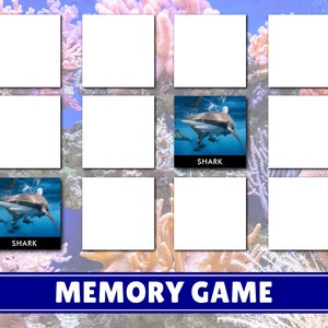 Ocean Animals Matching Cards | Digital Download | Montessori Inspired ...