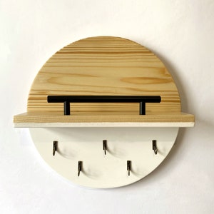 Key Holder for Wall Key Rack Wall Mount Key Hook for Entryway ...