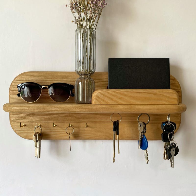 Modern Key Rack - Etsy