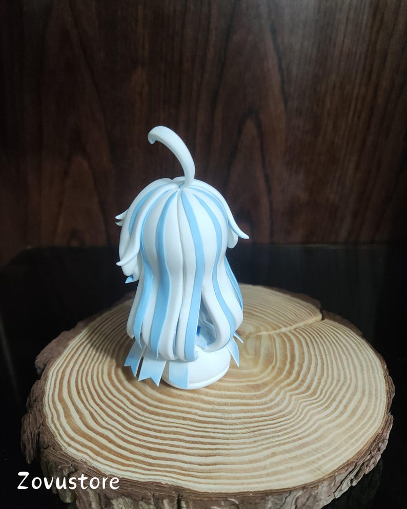 Genshin Impact Furina Clay Model, Furina, Cute Clay Figure, Furina ...