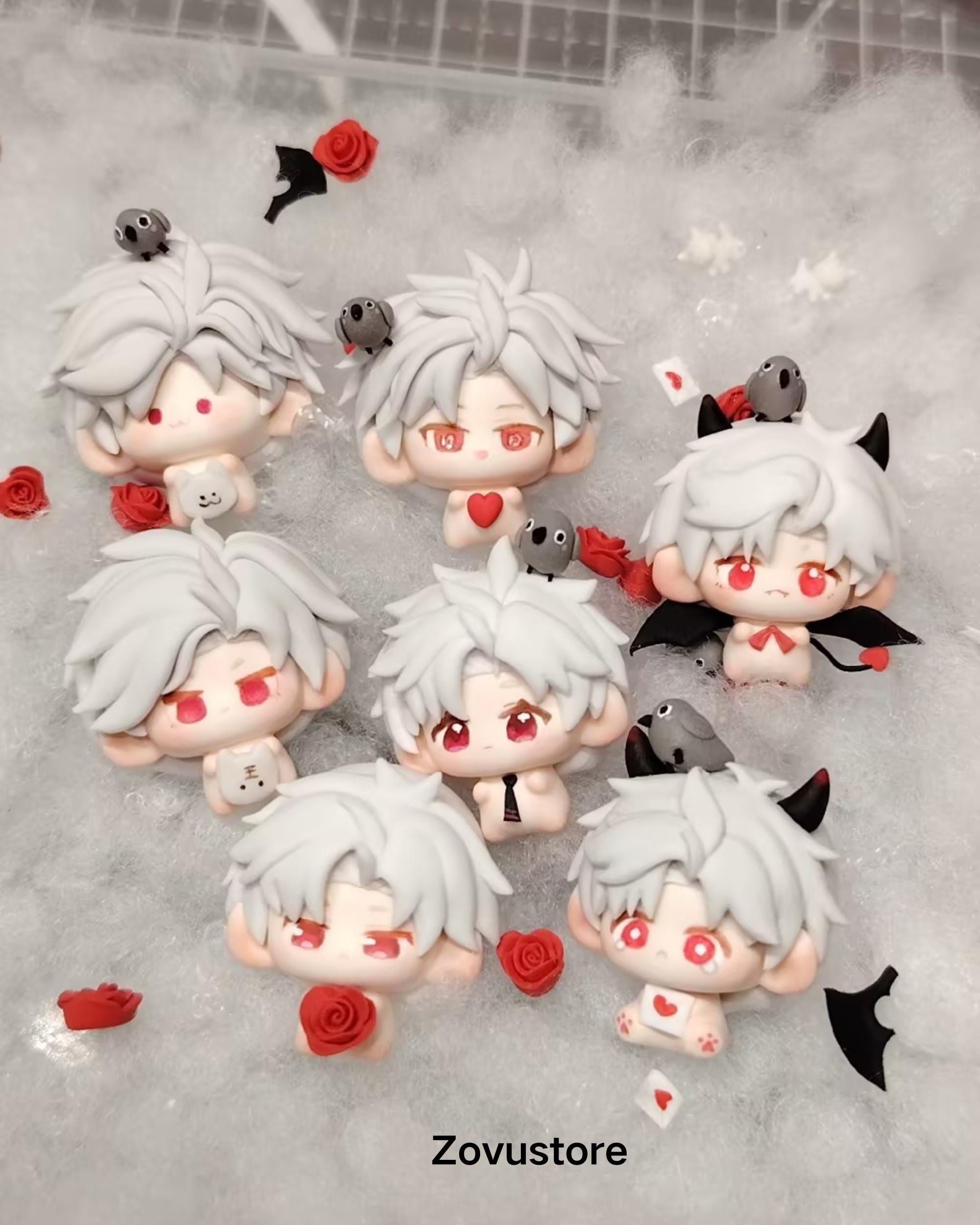 Love and Deepspace Clay Figures, Qin Che Clay Models, Cute Clay Models ...