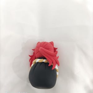 Genshin Impact Clay Figure, Diluc,zhongli,game Clay Figure, Cute Clay ...