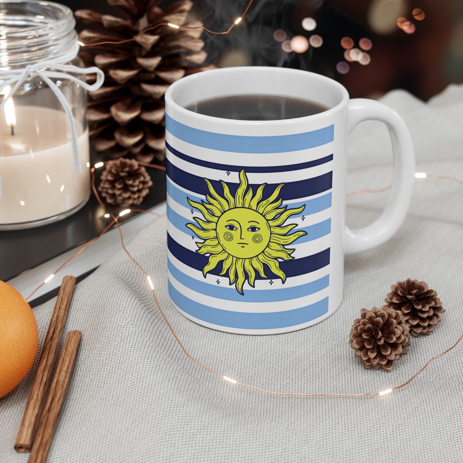 Sun Mug Coffee Tea Hot Chocolate Lover Sunny Day Gift Brighten Your Day ...