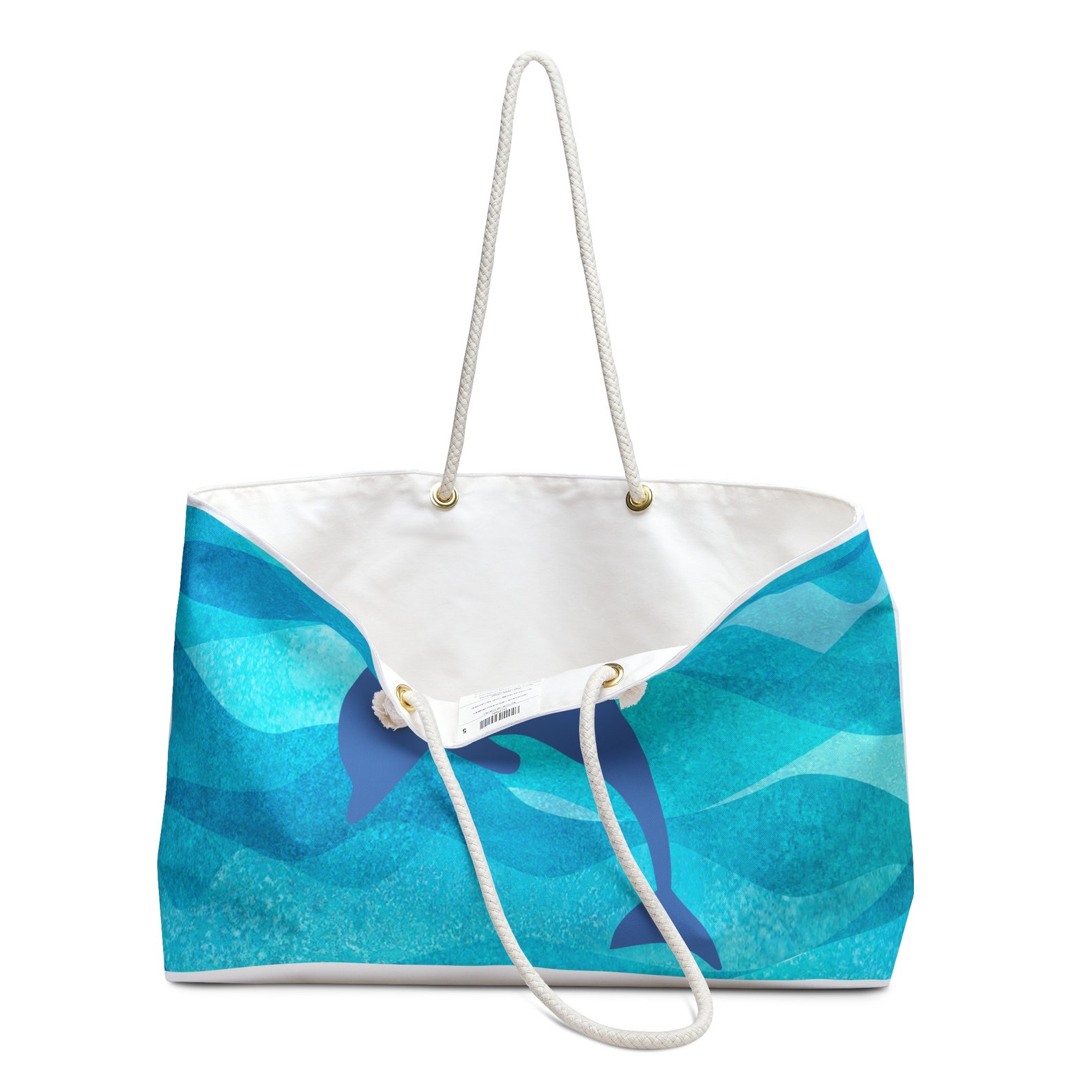 Dolphin Oversized Weekender Bag Dolphin Lover Gift Nautical Oceanic ...