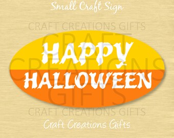 Candy corn sign | Etsy