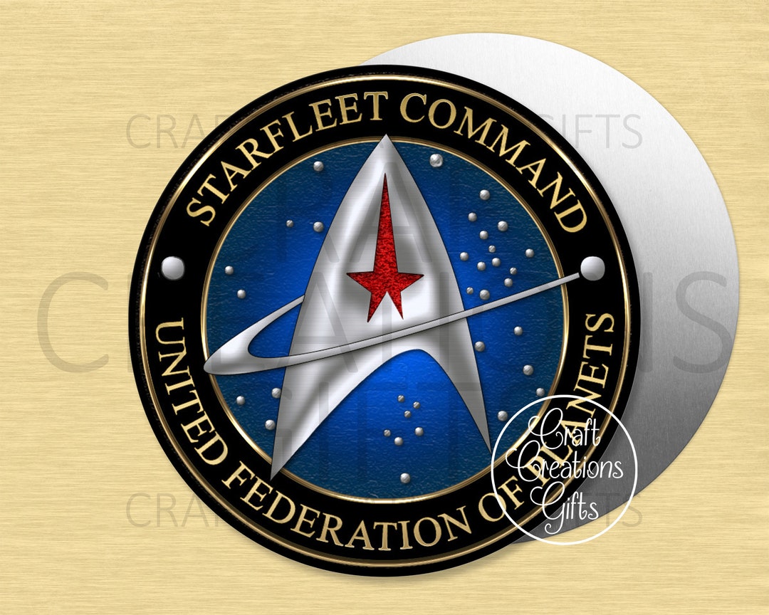 CRAFT SIGN Starfleet Command Wreaths Crafts Miniatures Tiered Tray ...