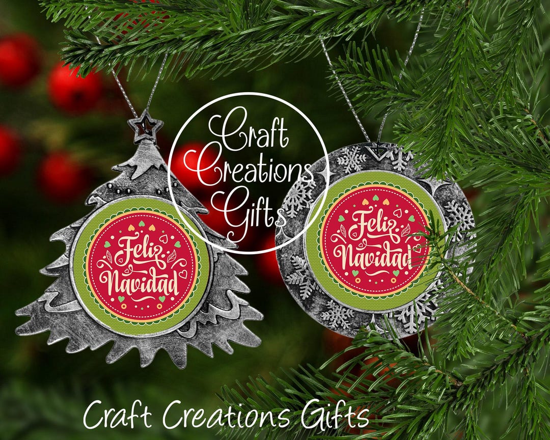 CHRISTMAS ORNAMENT Feliz Navidad Mexican Merry Christmas - Etsy