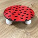 MINI RISER Watermelon Seeds Red Theme Tiered Tray Decor Display Stand ...