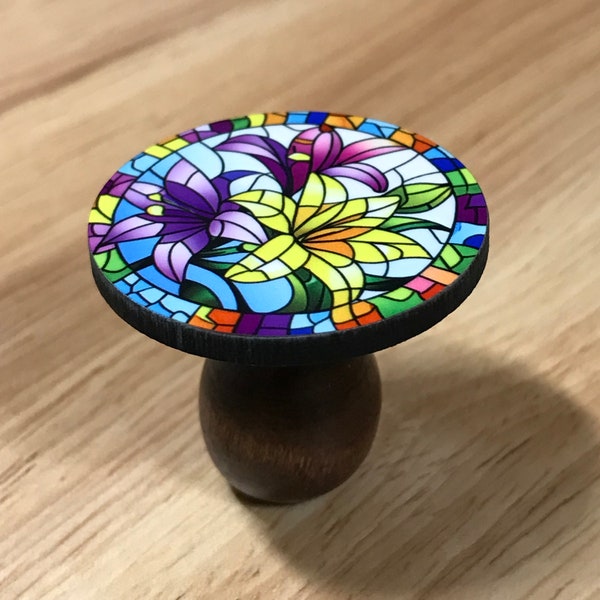 Stained Glass End Table - Etsy