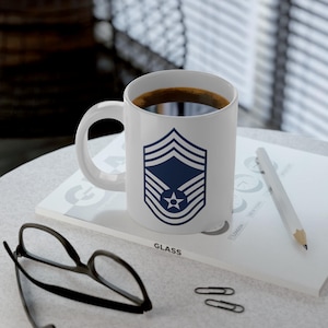 Jumbo Cmsgt Mug Air Force Chief Master Sergeant Mug 20oz Large Ceramic ...