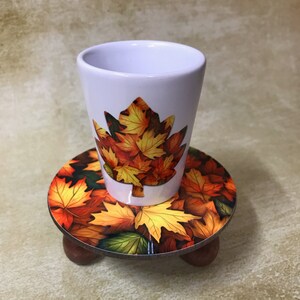 MINI RISER Leaves Fall Autumn Theme Tiered Tray Shelf Decor Display Stand Crafts 3.5 Inch - Etsy