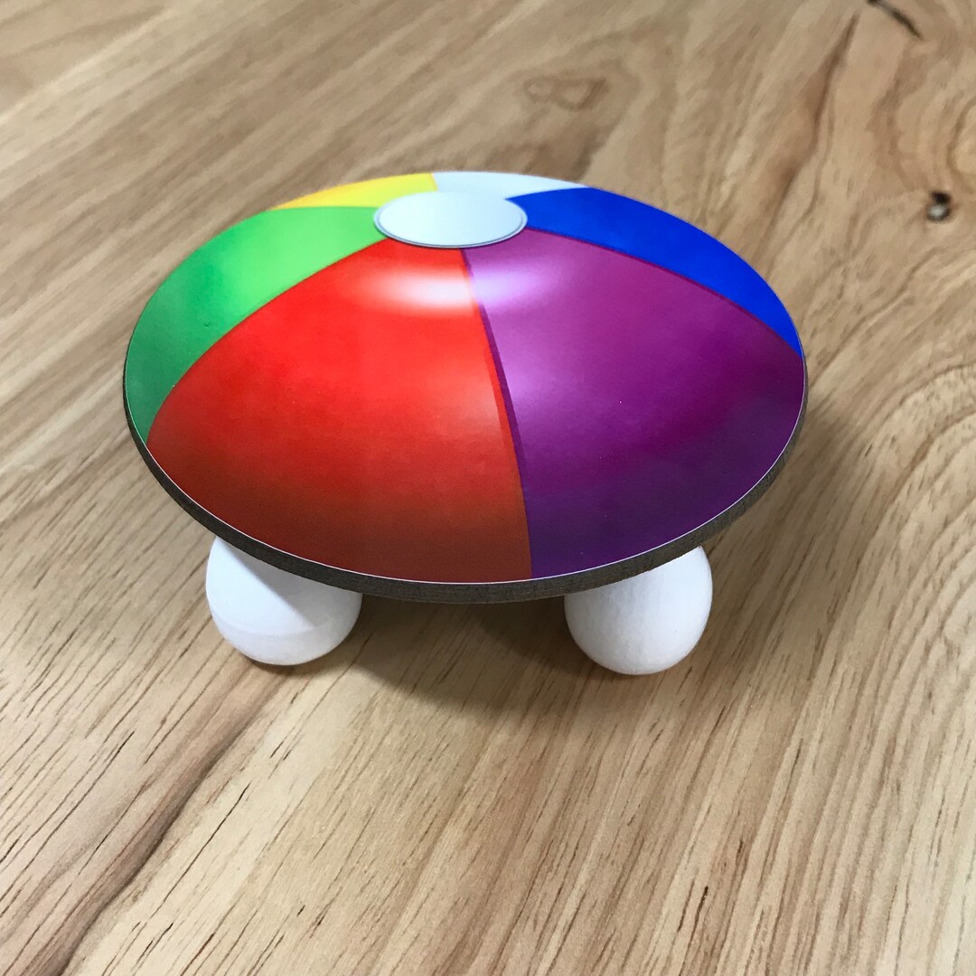 MINI RISER Beach Ball Summer Pool Theme Tiered Tray Decor Display Stand ...