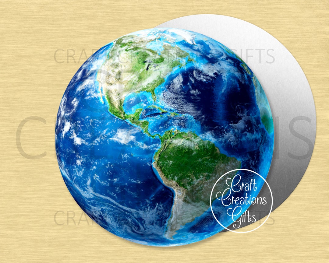 ROUND SIGN Planet Earth Crafts Miniatures Wreaths - Etsy