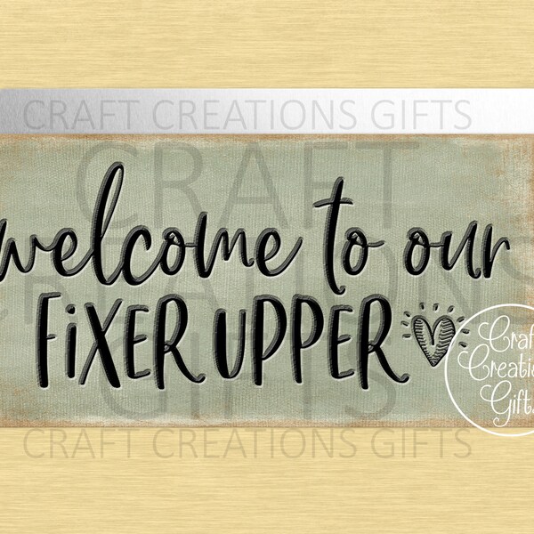 Fixer Upper Sign - Etsy
