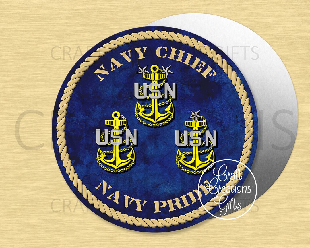 CRAFT SIGN Navy Chief Navy Pride Military Master Senior Chief Petty ...