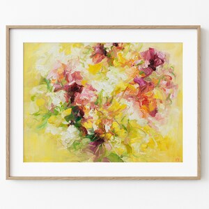 Yellow Art Prints of Painting Giclée Prints Signed by Artist Yangyang ...