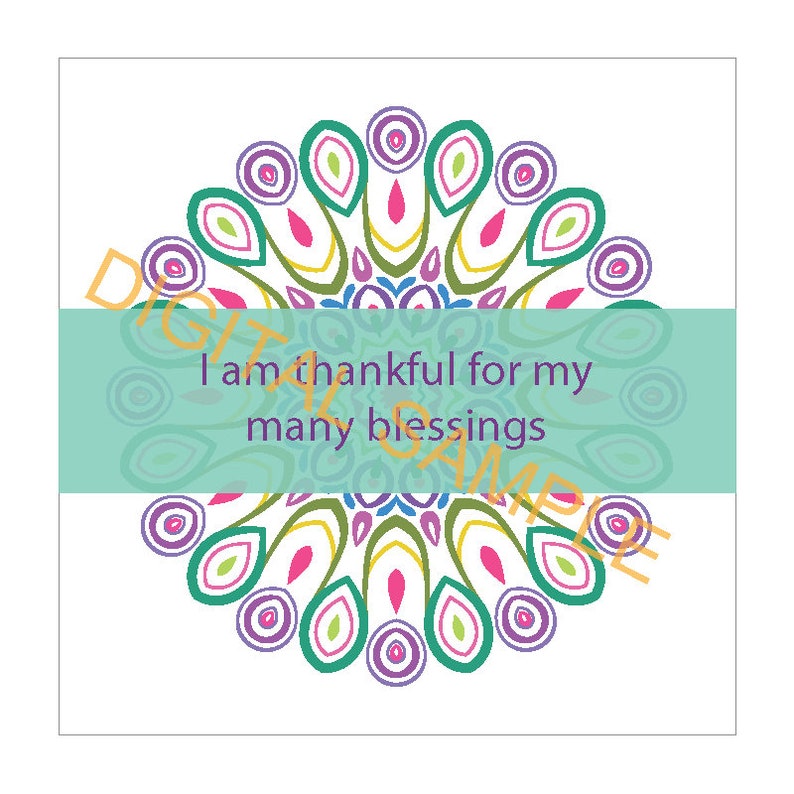 Happiness Affirmation Cards Printable & Digital by Aretta Swanson - Etsy