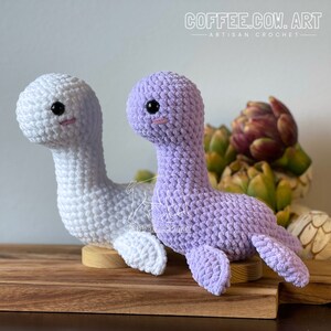 Plesiosaur Dinosaur Crochet Pattern: No Sew Amigurumi (PDF Pattern) - Etsy