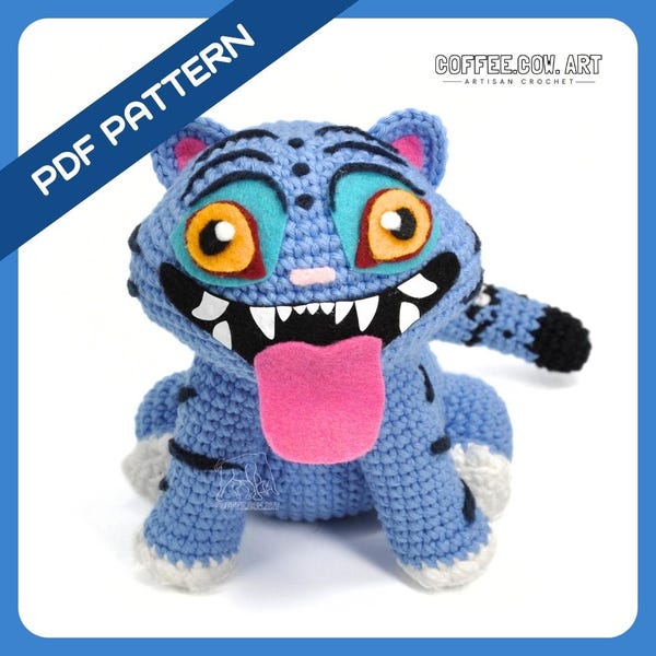 Derpy Tiger - Etsy
