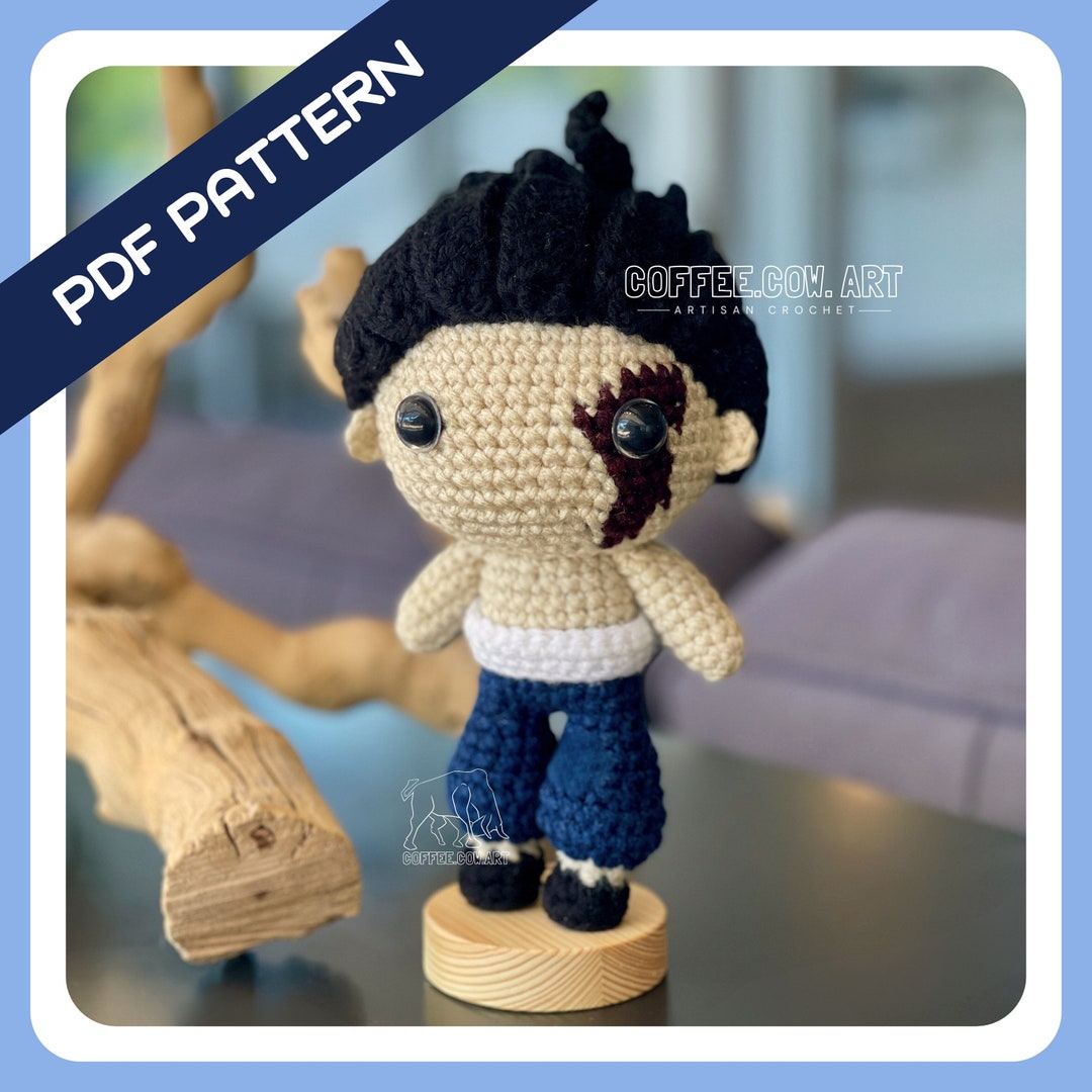 JJK Crochet Pattern | Besto Friendo Amigurumi | PDF Pattern - Etsy