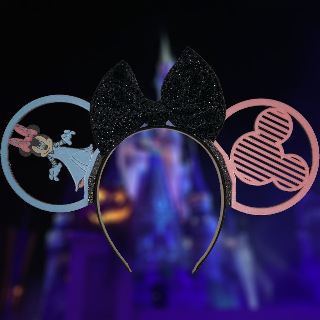 3D Printed Disney Ears | Magnetic Disney Ears | Magnetic Mickey Ears ...