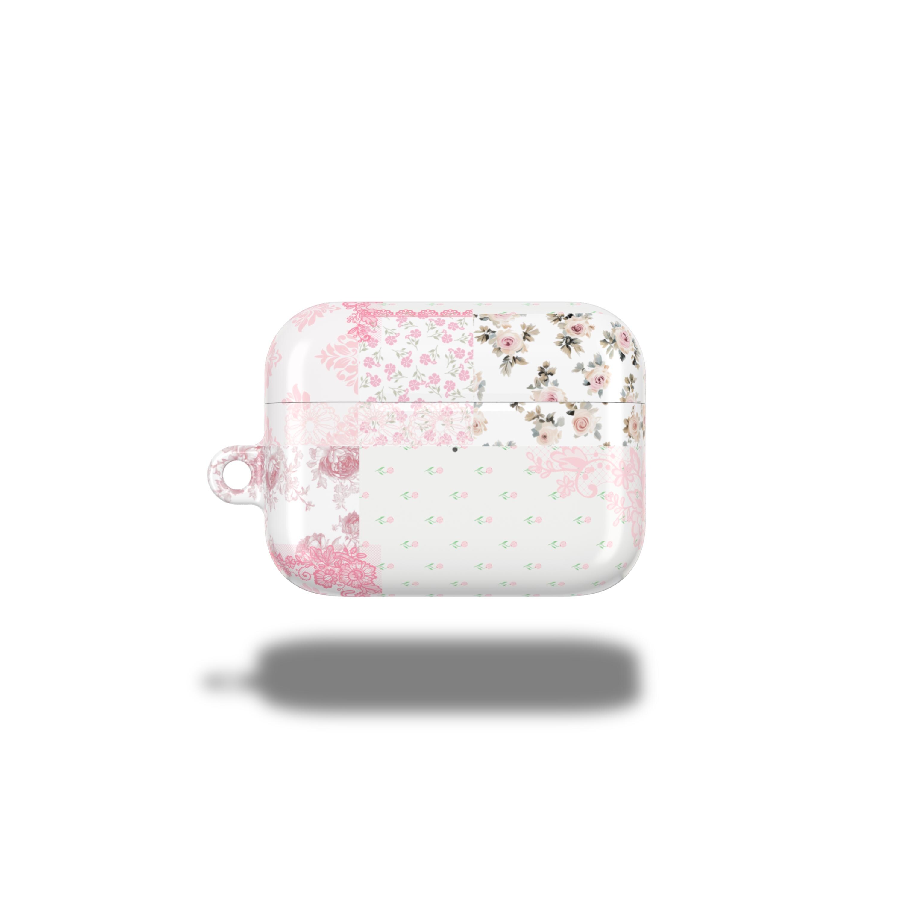 Cute Pink AirPod Case | Coquette Lace Aesthetic Airpods Pro Cover ...