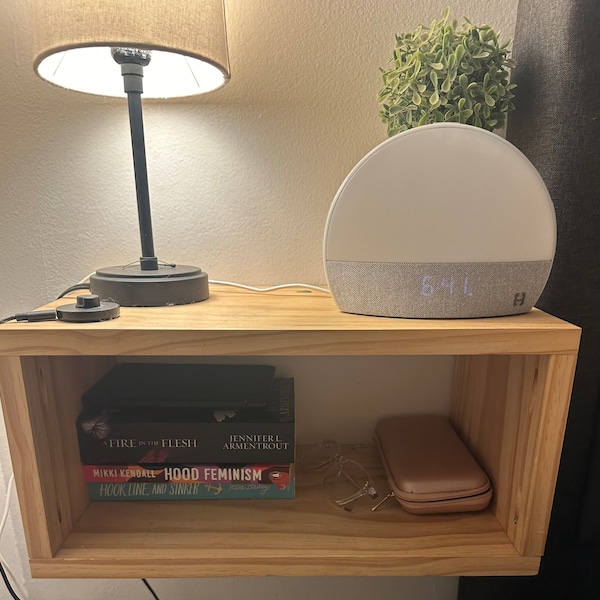 Floating Nightstand With Drawer - Etsy